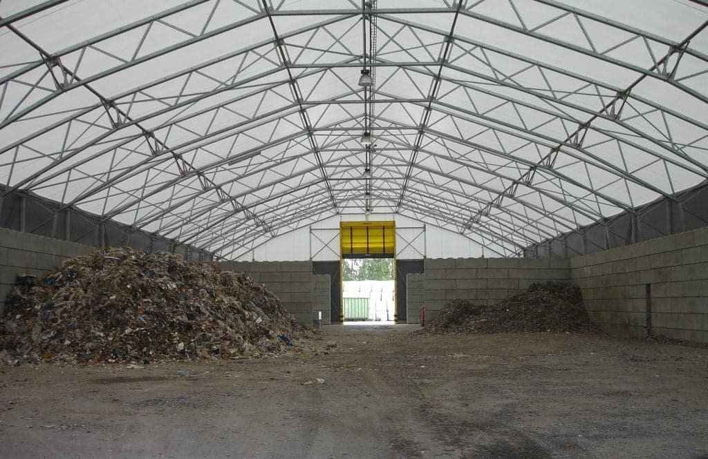 Temporary waste storage - Contact Veldeman Group