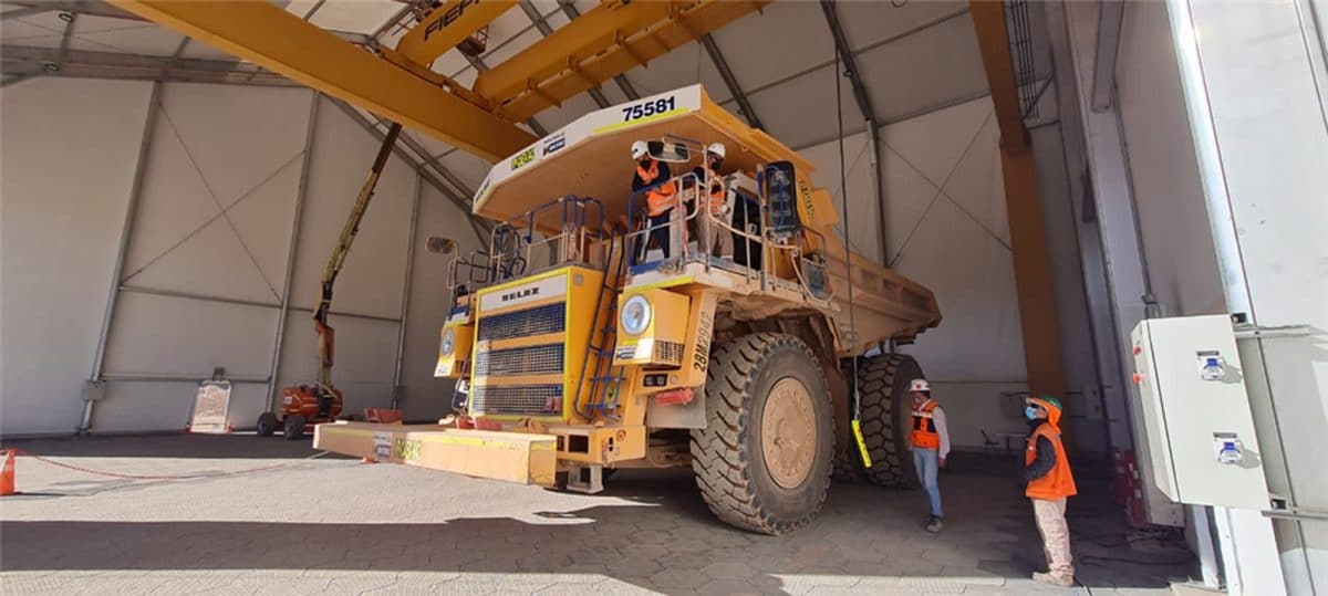 Modular and relocatable mining buildings - contact Veldeman