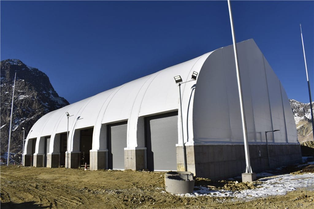 Modular and relocatable mining buildings - contact Veldeman